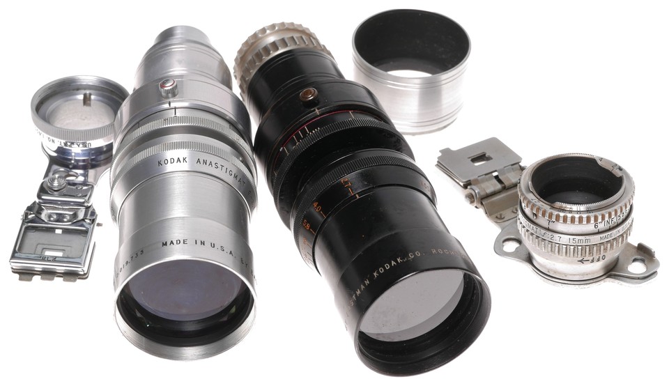 Cine Kodak Special 16mm movie camera 3 lenses outfit | eBay