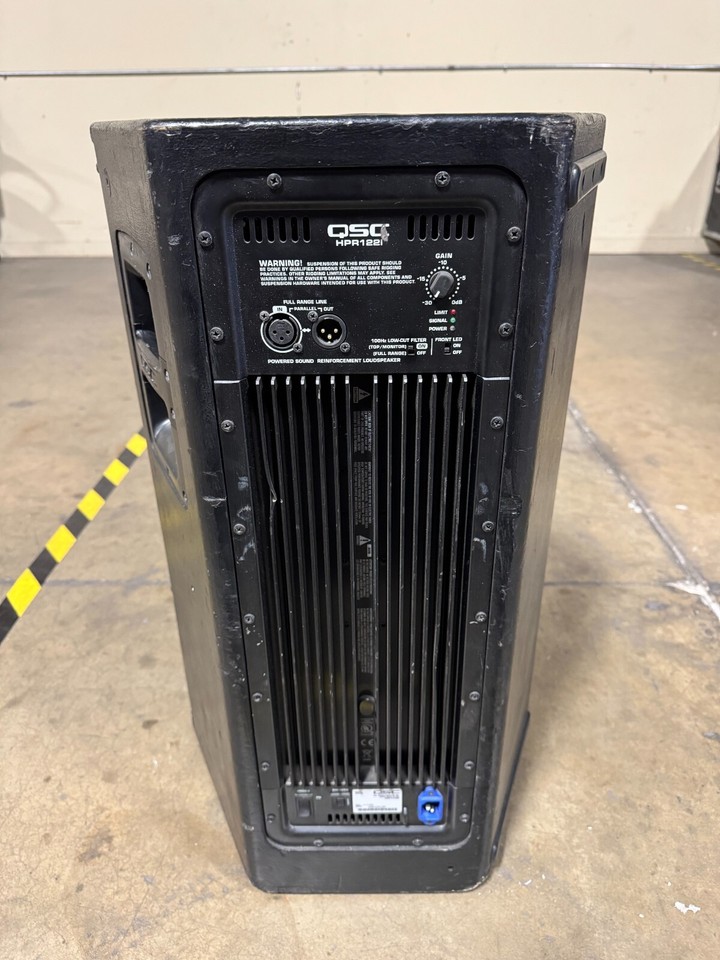 QSC HPR122i 12-inch Two-Way Powered Loudspeaker w/ Soft Cover | eBay
