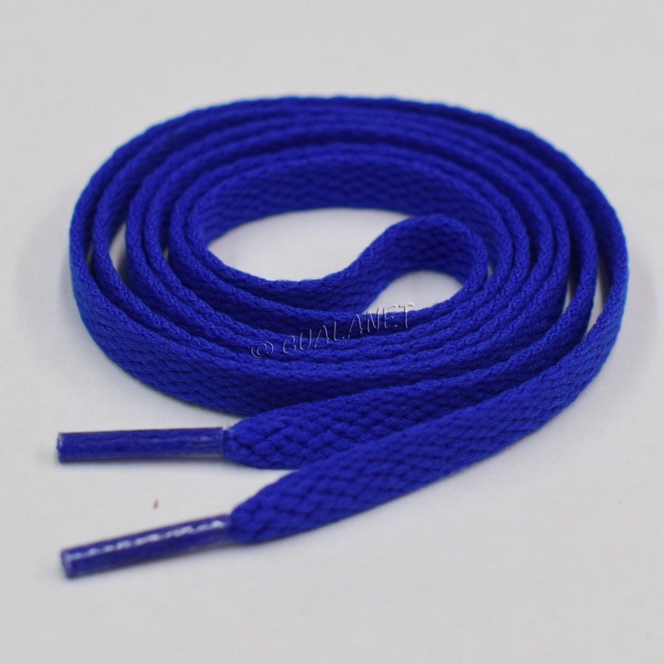 FLAT NEON Colored Shoelaces Sport Shoe Strings Athletic Sneakers Boot ...