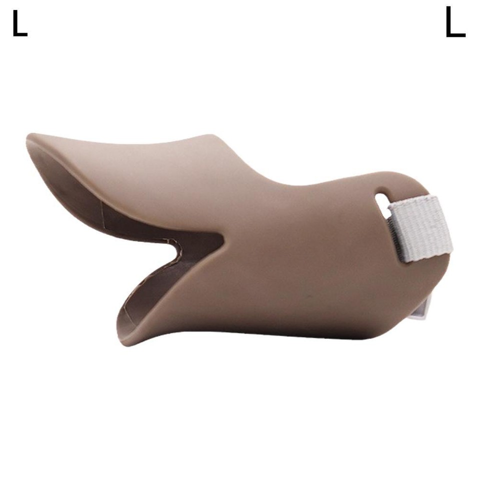 Pet Dog Cute Duck Muzzle Mask Anti-Biting Silicone Muzzle NoBarking ...