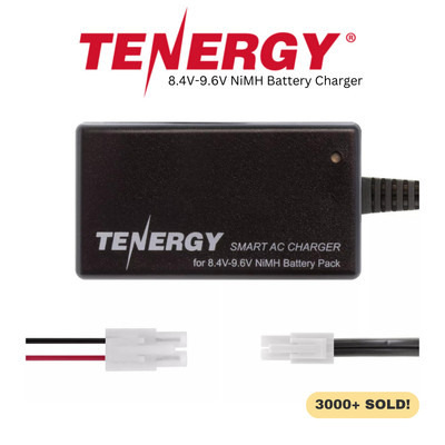 Tenergy Smart Charger for 8.4V-9.6V NiMH Airsoft & RC Battery Packs w ...