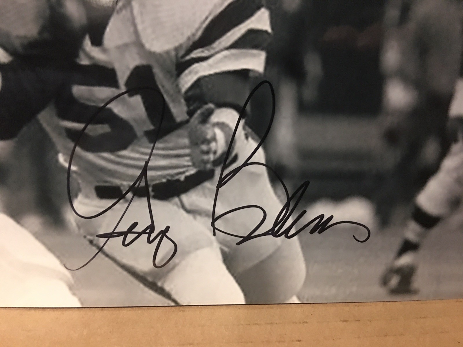 Greg Buttle LB Signed 8X10 PHOTO NY Jets NFL COA Penn State Linebacker ...