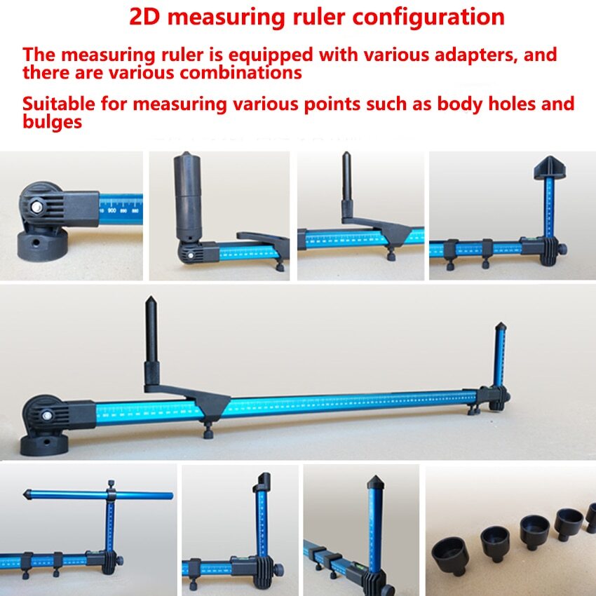2D Auto Body Measuring System Repair Frame Machine Collision Measuring ...