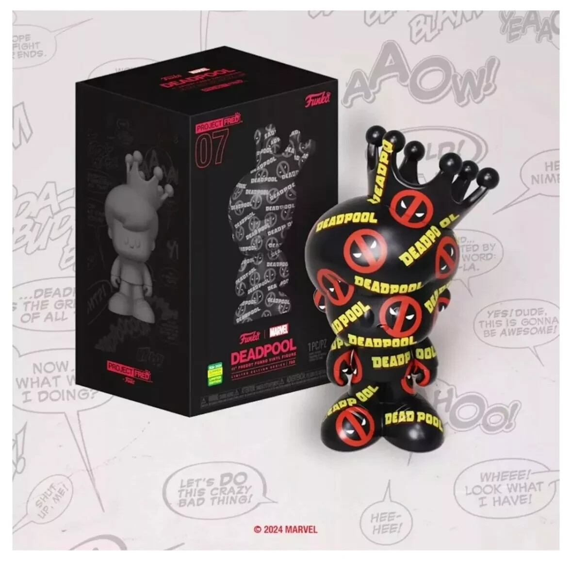 Funko Pop Deadpool Edition of Project Fred 07 - 11" Vinyl Collectible ...