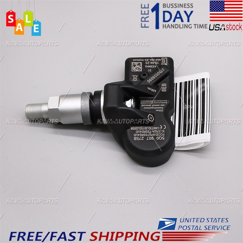 4Pcs 5Q0907275B TPMS Tire Air Pressure Sensor For Porsche Audi ...