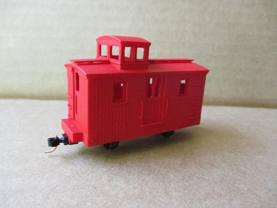 HOn30 4-wheel Boxcar Caboose Kit by Railway Recollections | eBay