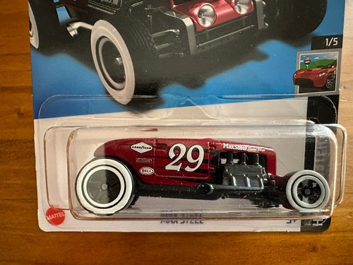 NEW 2024 Hot Wheels MAX STEEL Hot Rod ROADSTERS Series Racing RARE Drag ...