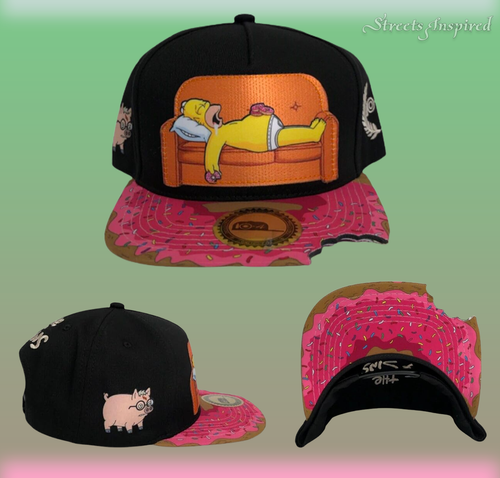 ORIGINAL! Premium Quality Snapback The Simpsons Funny Homer Baseball ...