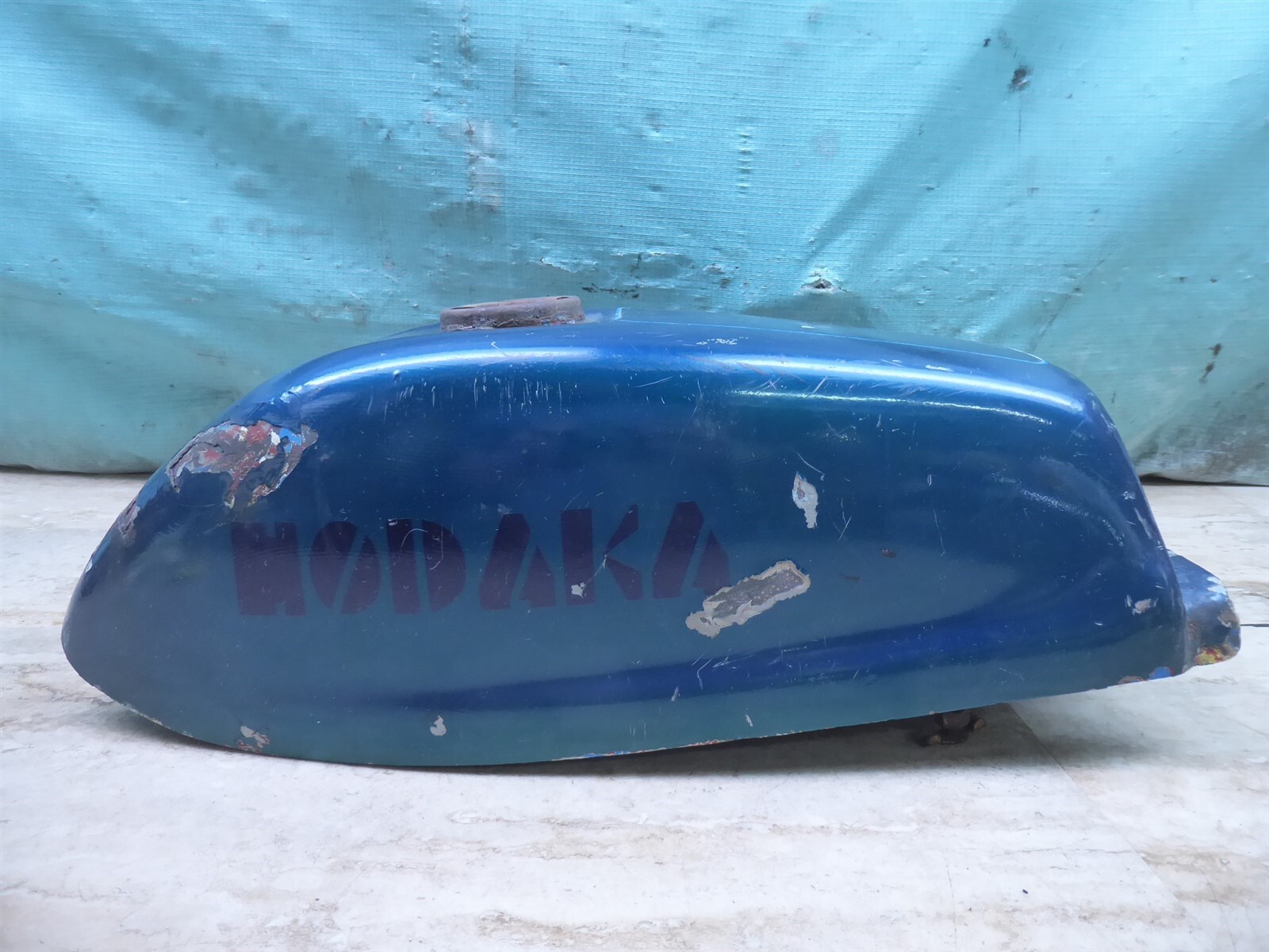 1970's Hodaka Alsport Steen 100cc Fiberglass Mini Bike Gas Fuel Tank ...