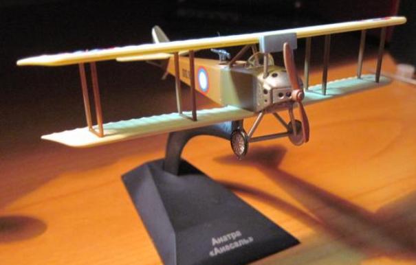 Russian airplane Anatra DS (Anasal) 1916 №88 series "Legendary aircraft ...