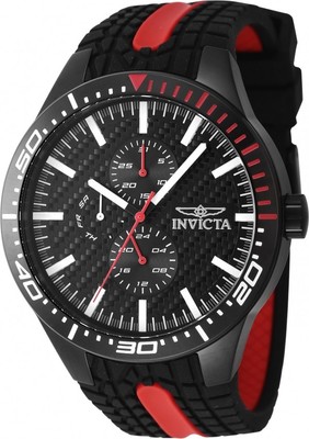 Invicta Racing GMT Quartz Black Dial Men's Watch 47553 | eBay