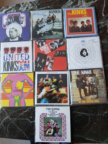 The Kinks 10 CD Miniature Replica Series -VERY RARE set Mint Sealed ...