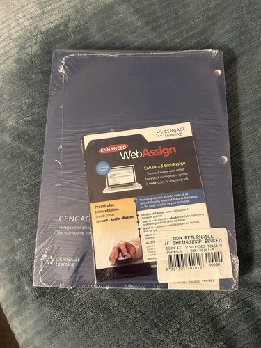 Bundle: Precalculus: Mathematics for Calculus, 7th + WebAssign for ...
