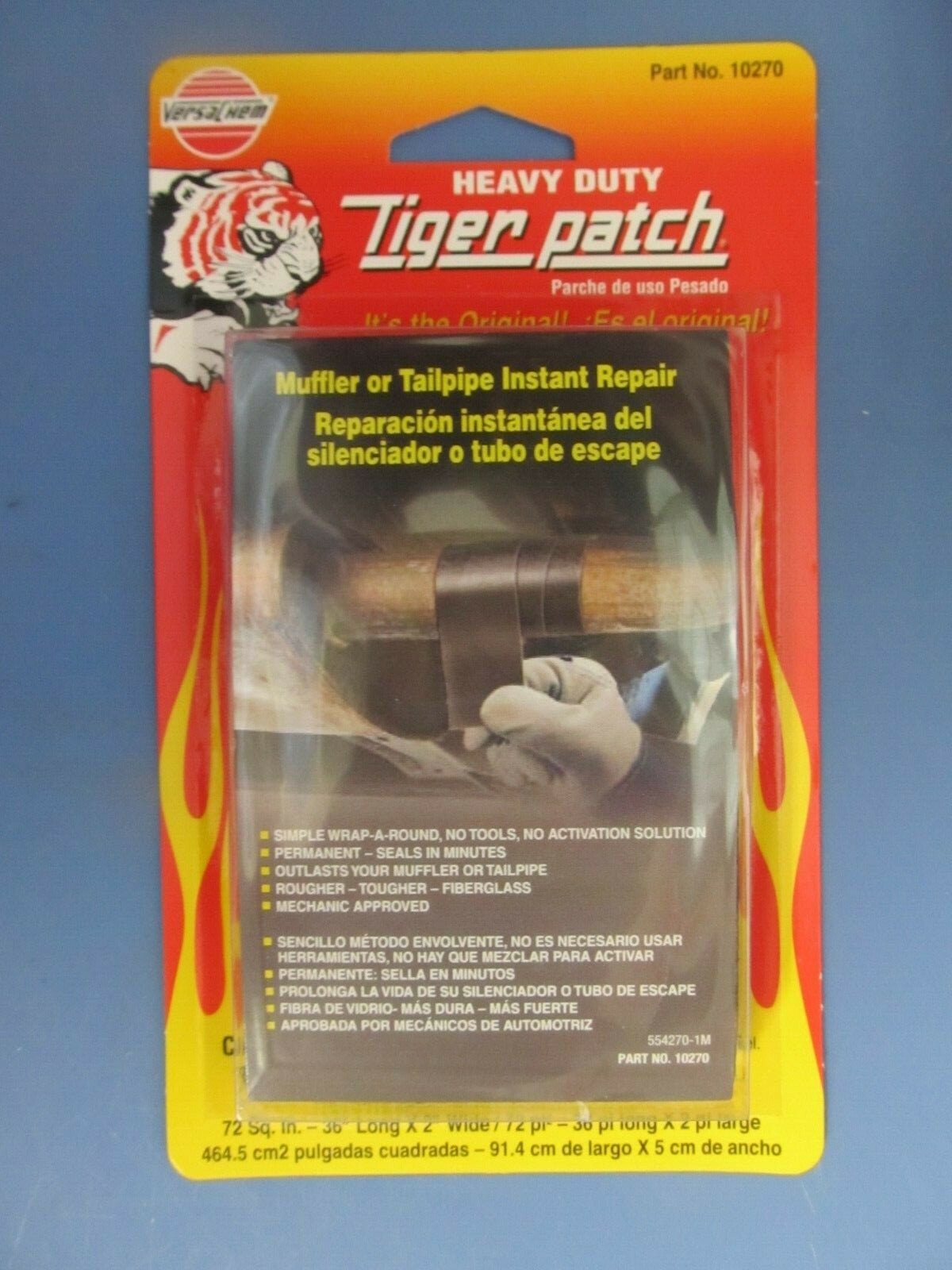 VersaChem Tiger PatchMuffler & Tailpipe Instant Repair Heavy Duty #10270 NEW | eBay