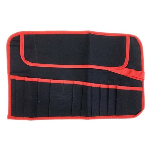 12 Pocket Canvas Chisel Spanner Screwdriver Tool Roll Up Storage Case ...