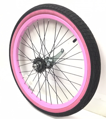 20" Rear Bicycle Lavender Wheel Coaster Brake and 2.125" Tire Kids BMX ...