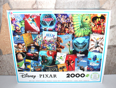 Ceaco Disney Pixar Movie Poster Puzzle 2000 Pieces NEW H8 | eBay