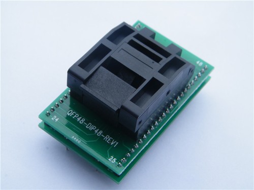 LQFP 48 TQFP 48 qfp48 auf DIP 7x7 mm 0.5 pitch-IC Socket Program ...