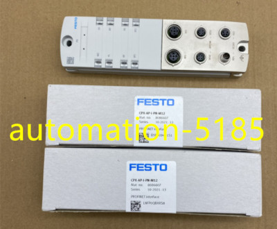 FESTO for valve island PROFINET interface CPX-AP-I-PN-M12 8086607 new ...