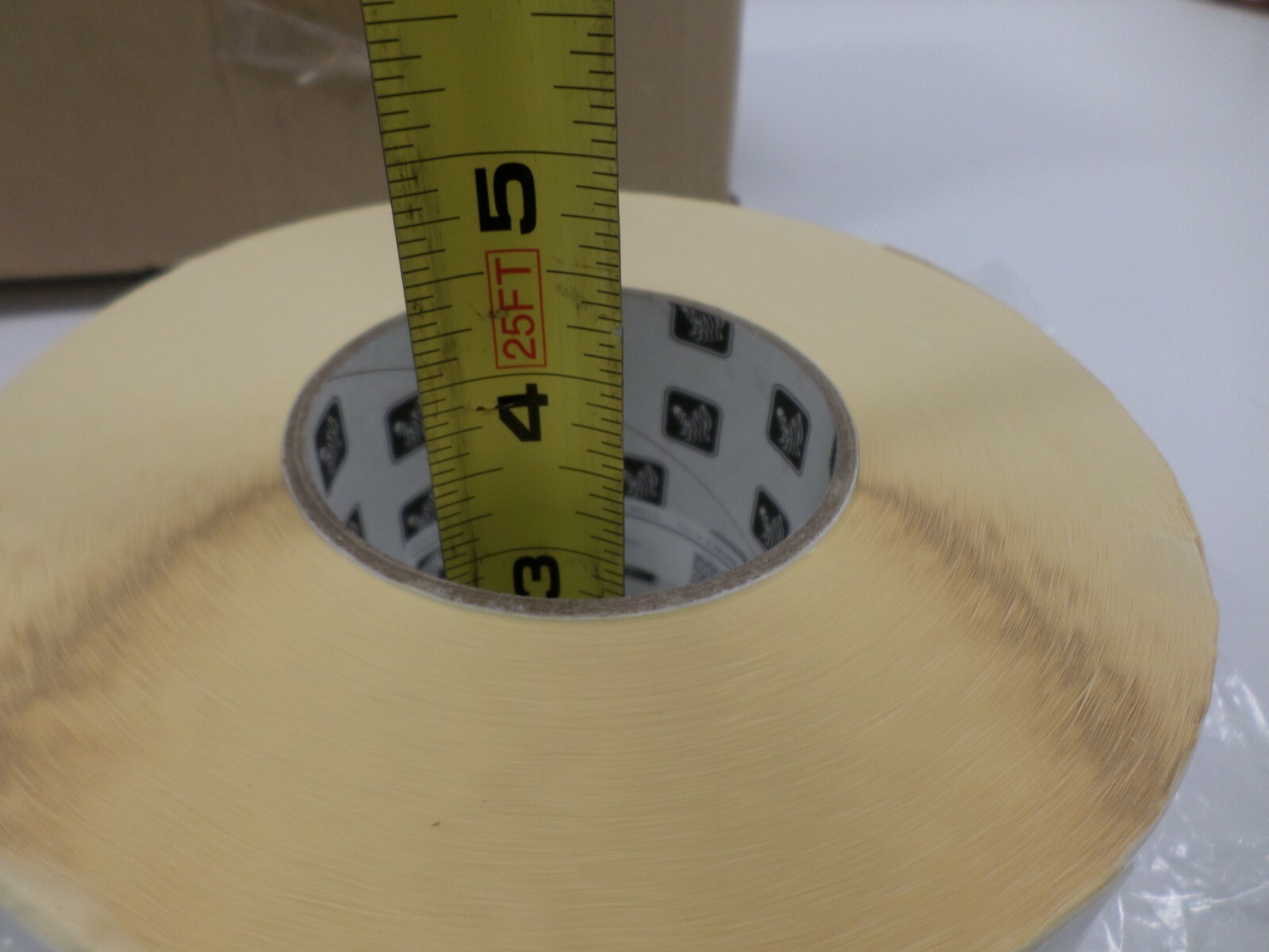 Box of 6 GENUINE Zebra Z-Select 2000T 76.2mm .2mm Thermal Labels 76527 ...