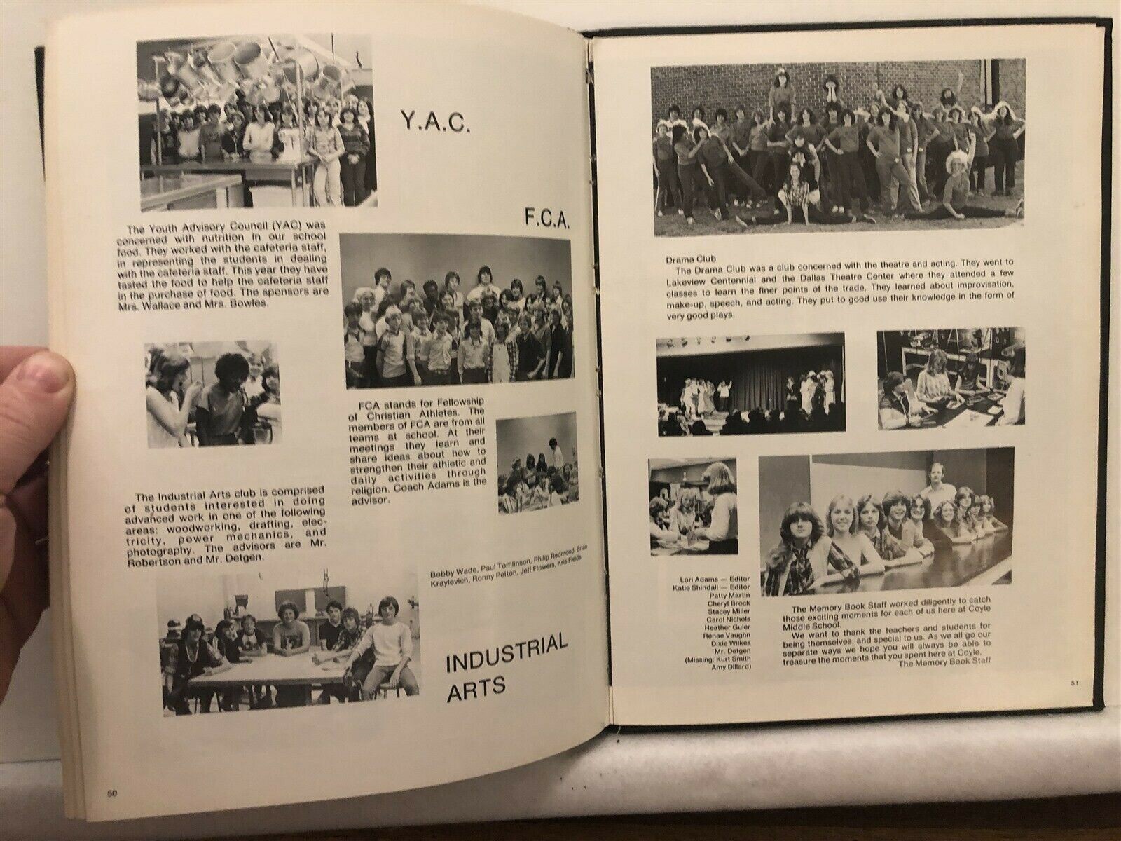 1981 Coyle Middle School High Yearbook Lakeview Centennial Rawlett TX ...