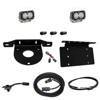 Baja Designs 2021+ Ford Bronco Dual S2 Sport W/C Reverse Kit w/Lic ...