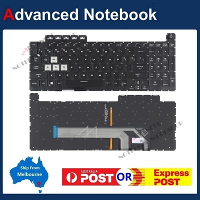 US Backlit Keyboard for Asus FX506HM/HC/QM FX706 FA506II FA506IU ...