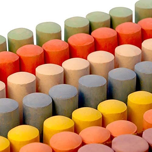 160PCS Washable Sidewalk Chalks Set Non-Toxic Jumbo Chalk Outdoor ...