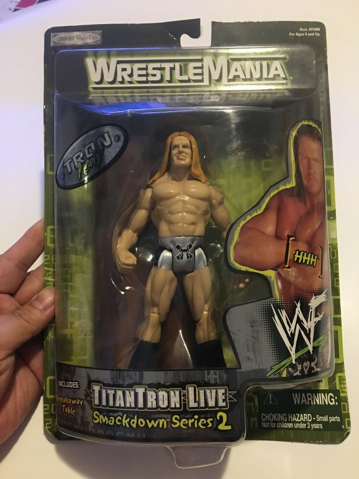 Wrestle Mania HHH Smackdown Series 2 Jakks Pacific (1999) Figure | eBay