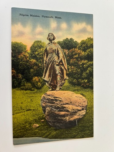 Pilgrim Maiden Plymouth Massachusetts MA Postcard | eBay