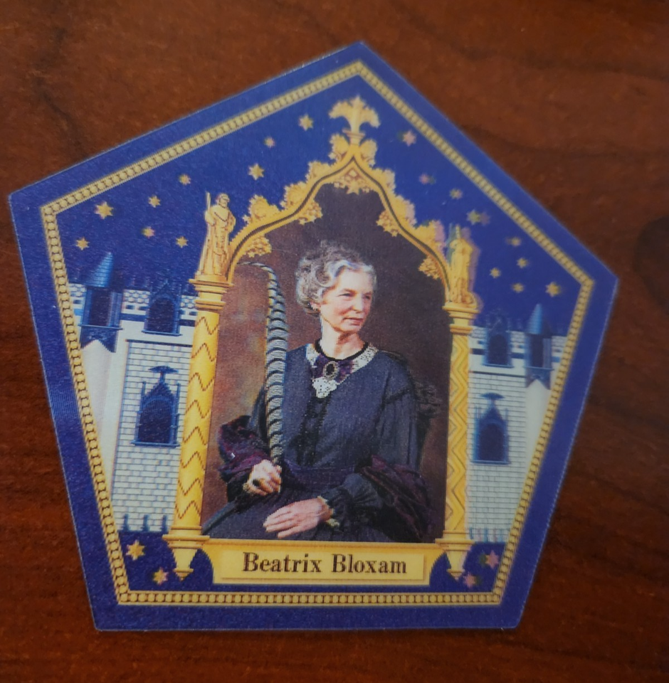 Harry Potter Chocolate Frog Cards Pentagonal Holographic Set Wizarding ...