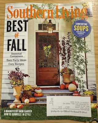 Southern Living - Best of Fall ~ (October 2017) ~ Excellent Condition ...