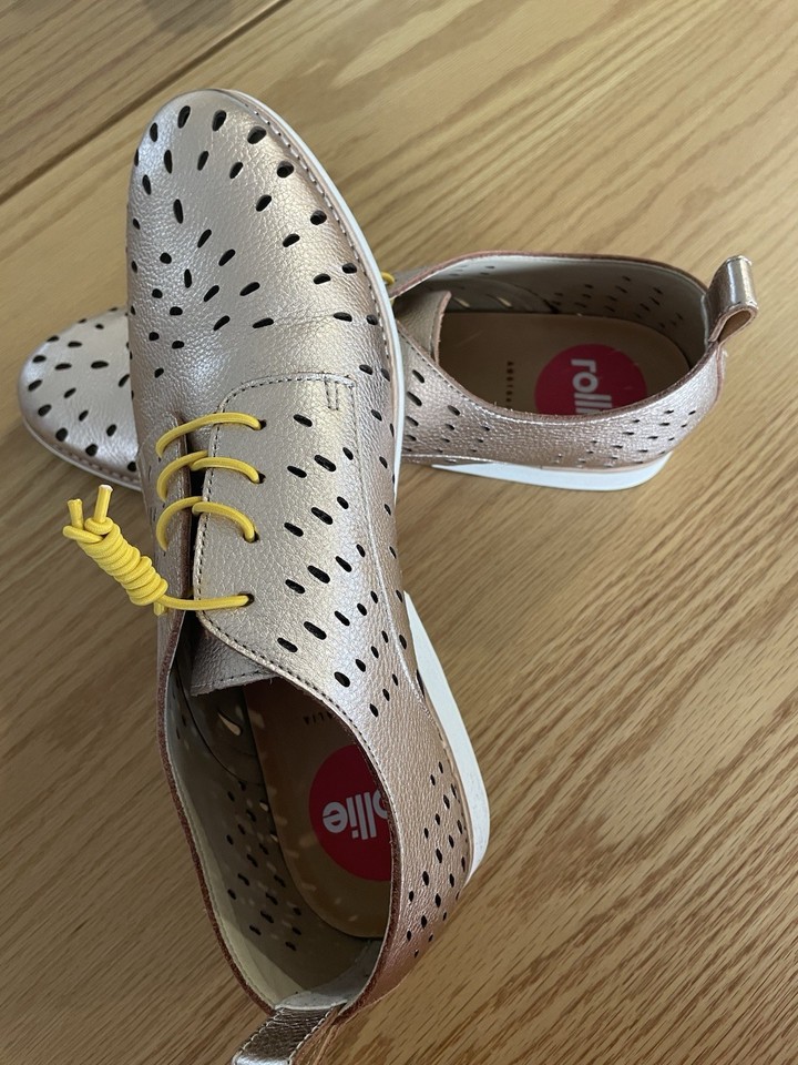 Rollie Derby Lazer Rose Gold Shoes - Size 41 | eBay Australia