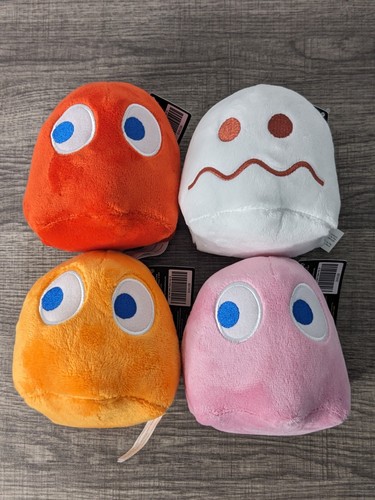 Pac-Man ghost plush video game character Bandai Namco Toy Factory Lot ...
