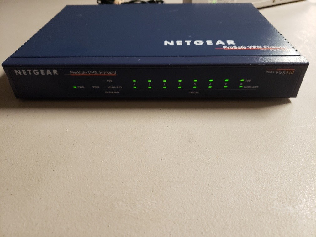Netgear FVS318 ProSafe VPN Firewall Router (FVS318) Tested Working | eBay