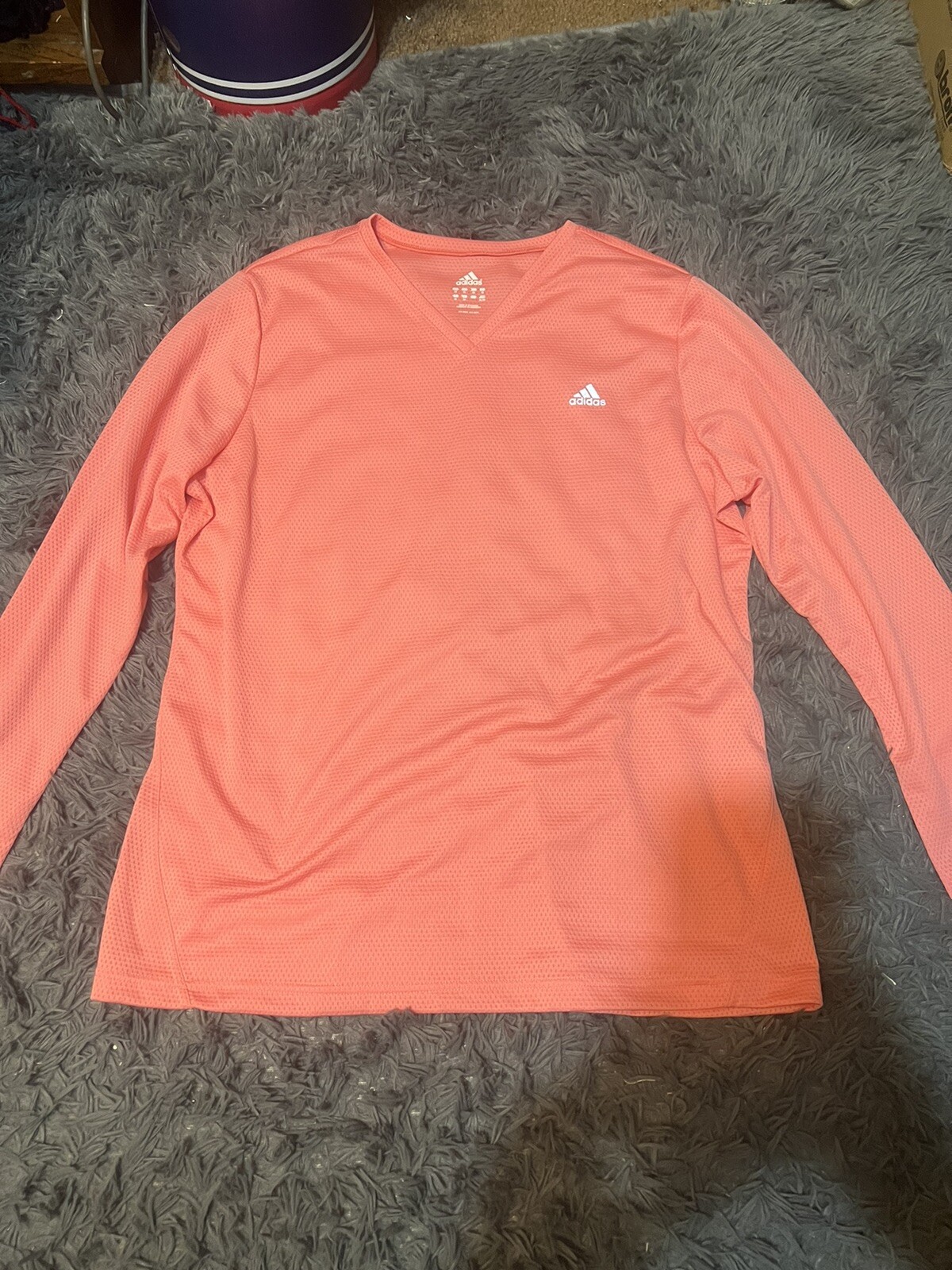 adidas Long Sleeve Shirt Size XL Casual Logo Unisex | eBay
