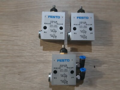 FESTO V/O-3-1/8 4938 [3 PCS TOGETHER] | eBay