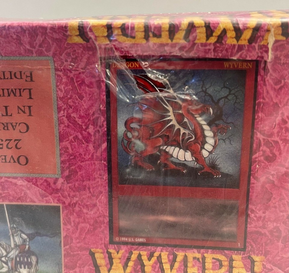 Wyvern Factory Sealed Unopened Limited Edition Booster Box 36 Packs OOP ...