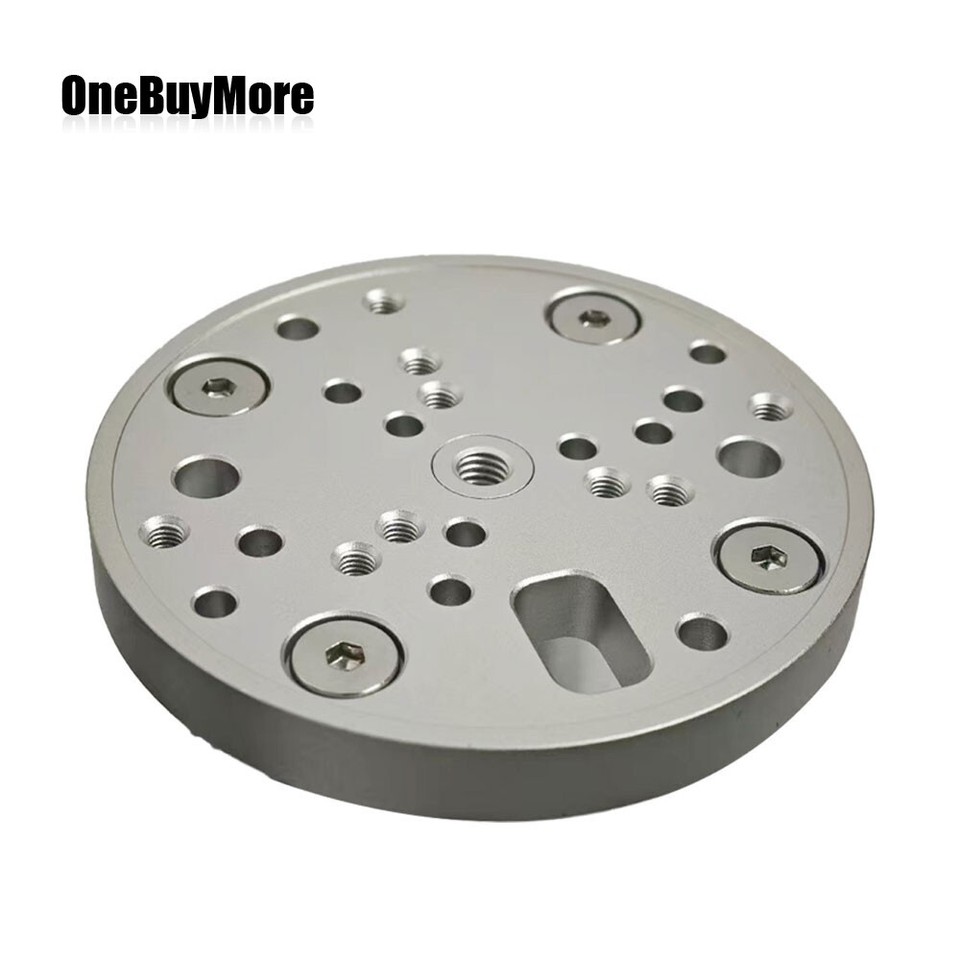 Stainless Steel Equatorial Mount Base Adapter EQ3 EQ5 for iOptron CEM40 ...