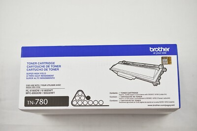 Brother TN780 Black Super High Yield Toner Cartridge Genuine | eBay