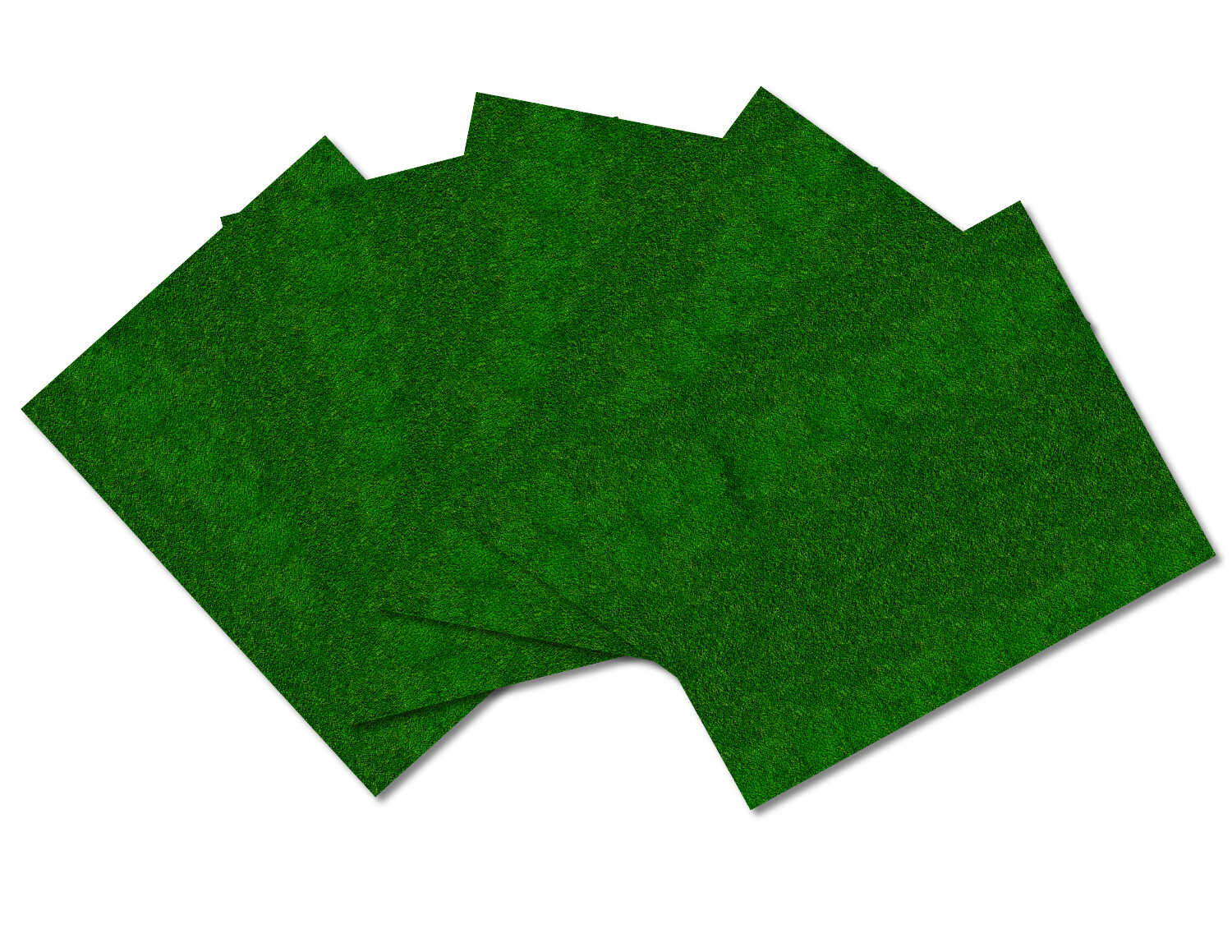 HO Scale Grass Model Train Scenery Sheets –5 Seamless 8.5x11 Dark Green ...