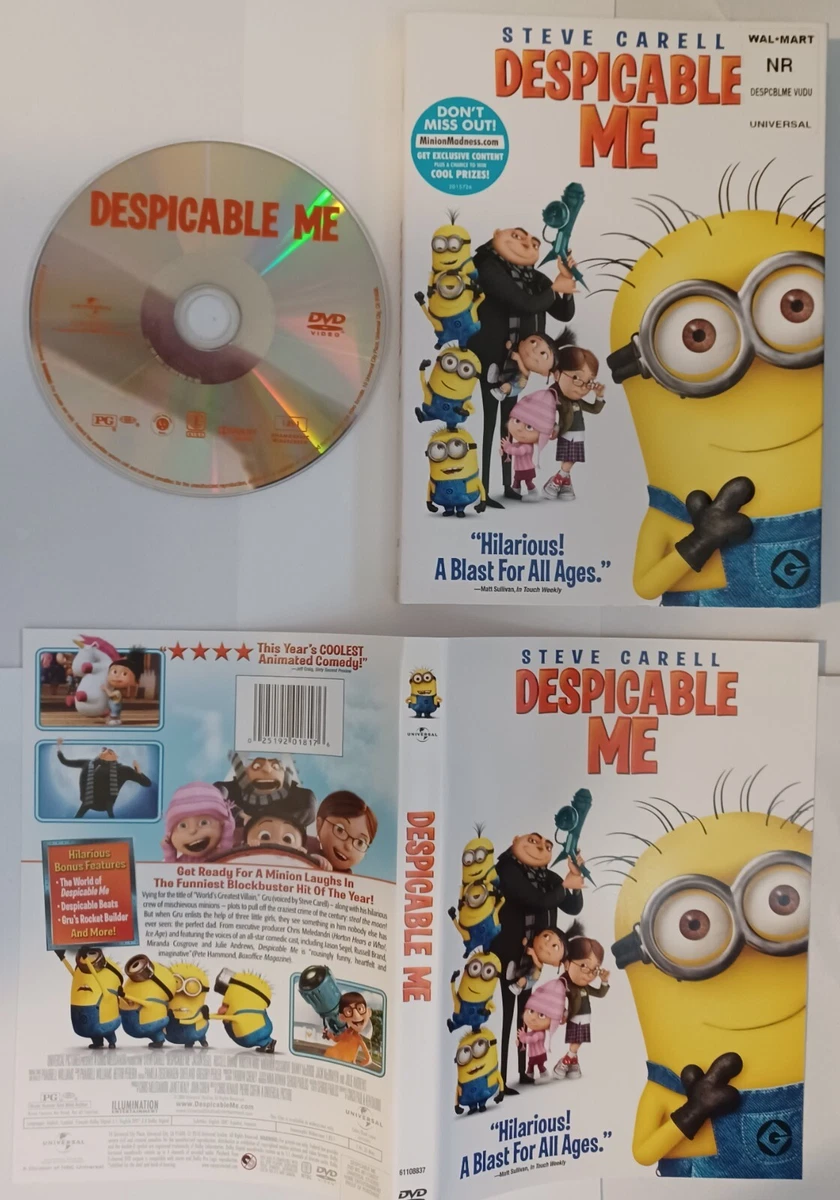 Despicable Me Dvd Cover Art