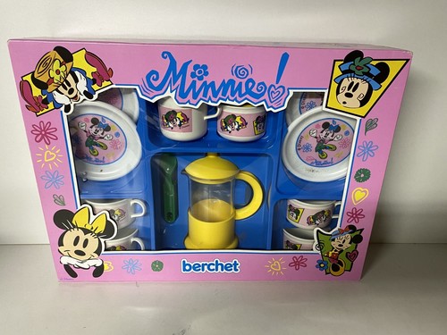 Jouet vintage Berchet cuisine dinette fille 90s Minnie Disney neuf ...
