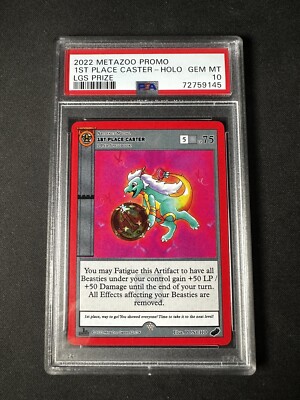 Metazoo 1st Place Caster LGS Medal 2022 PSA 10 Gem Mint Cumberland ...