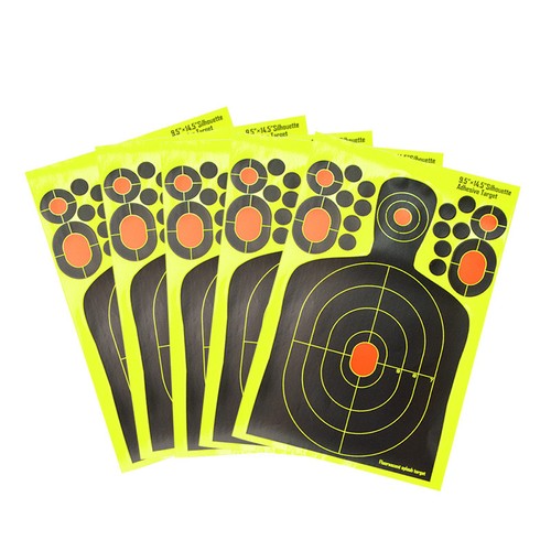 Shooting Targets Reactive Splatter Range Paper Target Gun Shoot Rifle ...