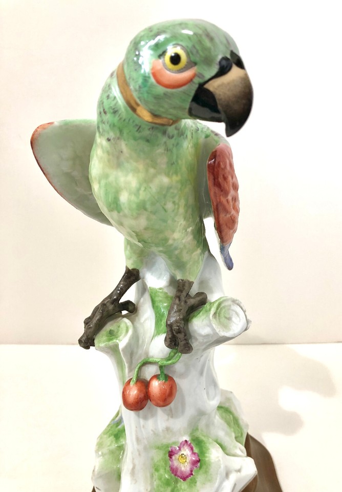 Pair Samson Porcelain Parrots, Meissen Style, 19th Century | eBay