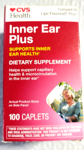 CVS Health Ear Plus, 100 Tablets Inner Ear Health Exp 11/2024 | eBay
