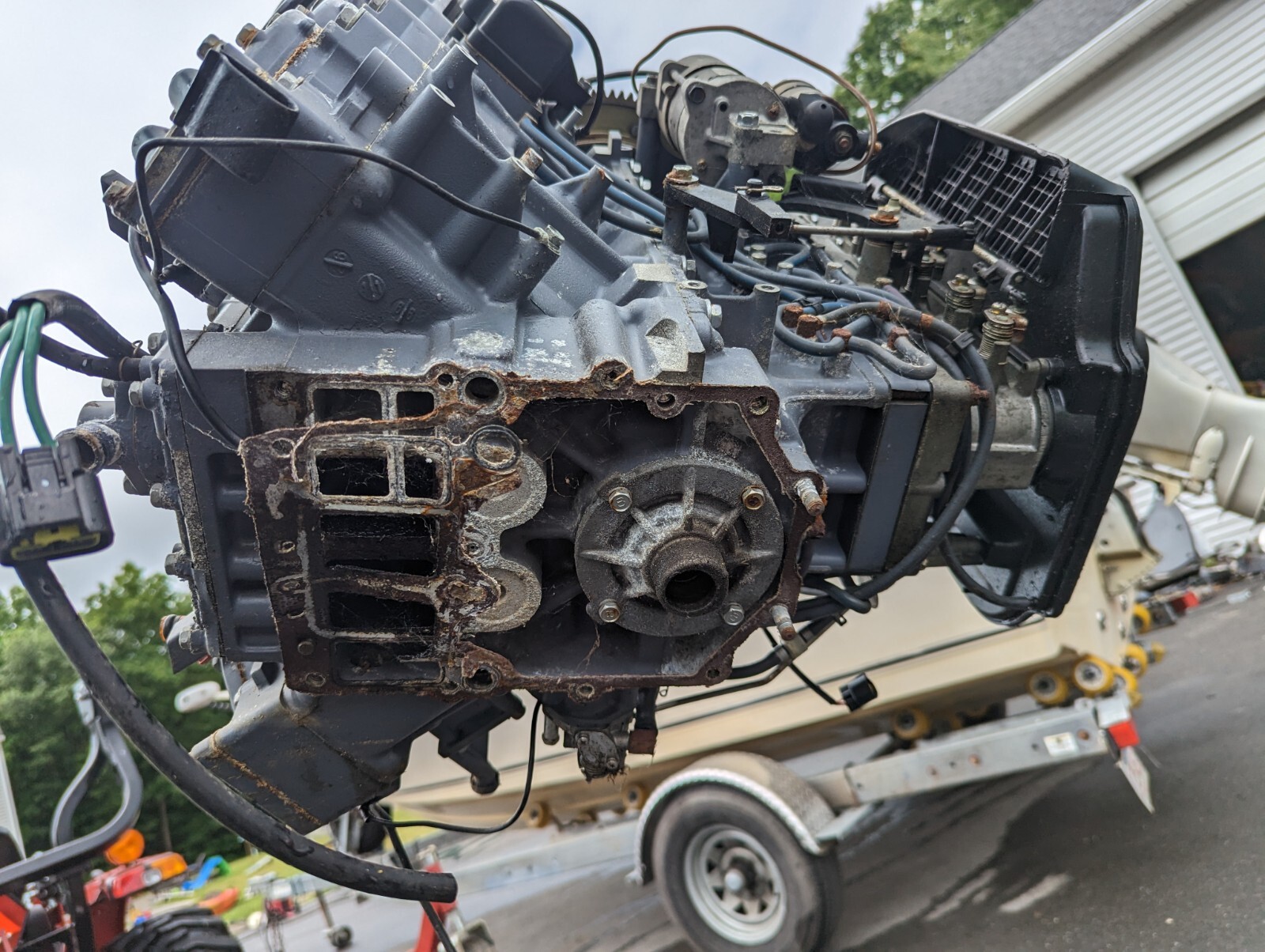 Yamaha 150 HP HPDI Powerhead 175 2000 Model Even Compression | eBay