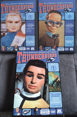 Thunderbirds - Set One (DVD) (DVD, 2001, 2-Disc Set) DVD #2 is still ...