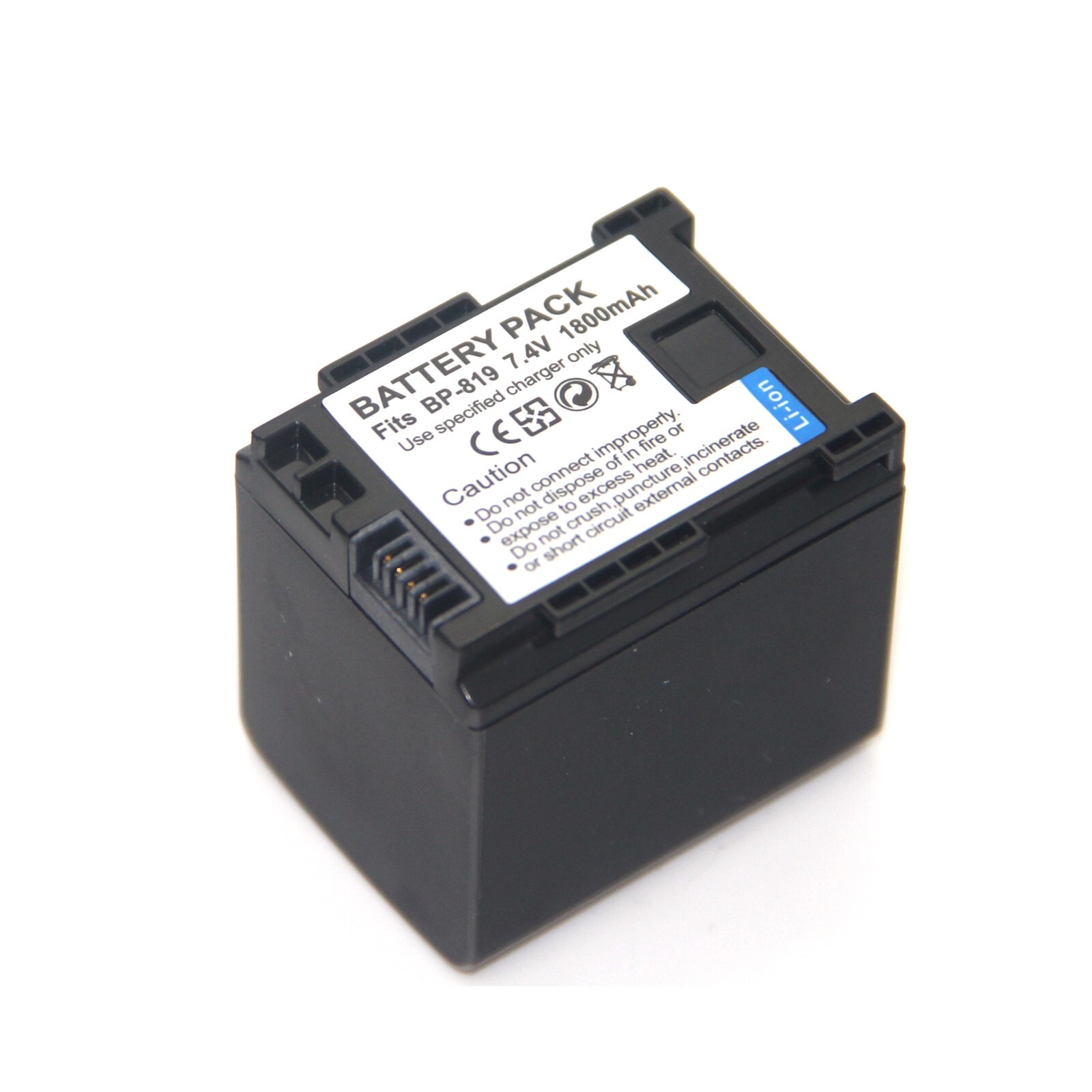 BP-819 Battery For Canon iVIS FS10 FS11 FS20 FS21 FS22 FS30 FS31 FS40 ...